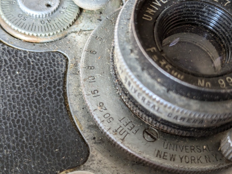 Mercury II camera, Universal Cam. Co. s/n 127868 35mm f2.7 lens, 35mm ...