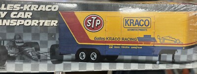 AMT 6018 Kraco STP Race Indy Car Transporter TRAILER 1/25 McM KIT FS | eBay