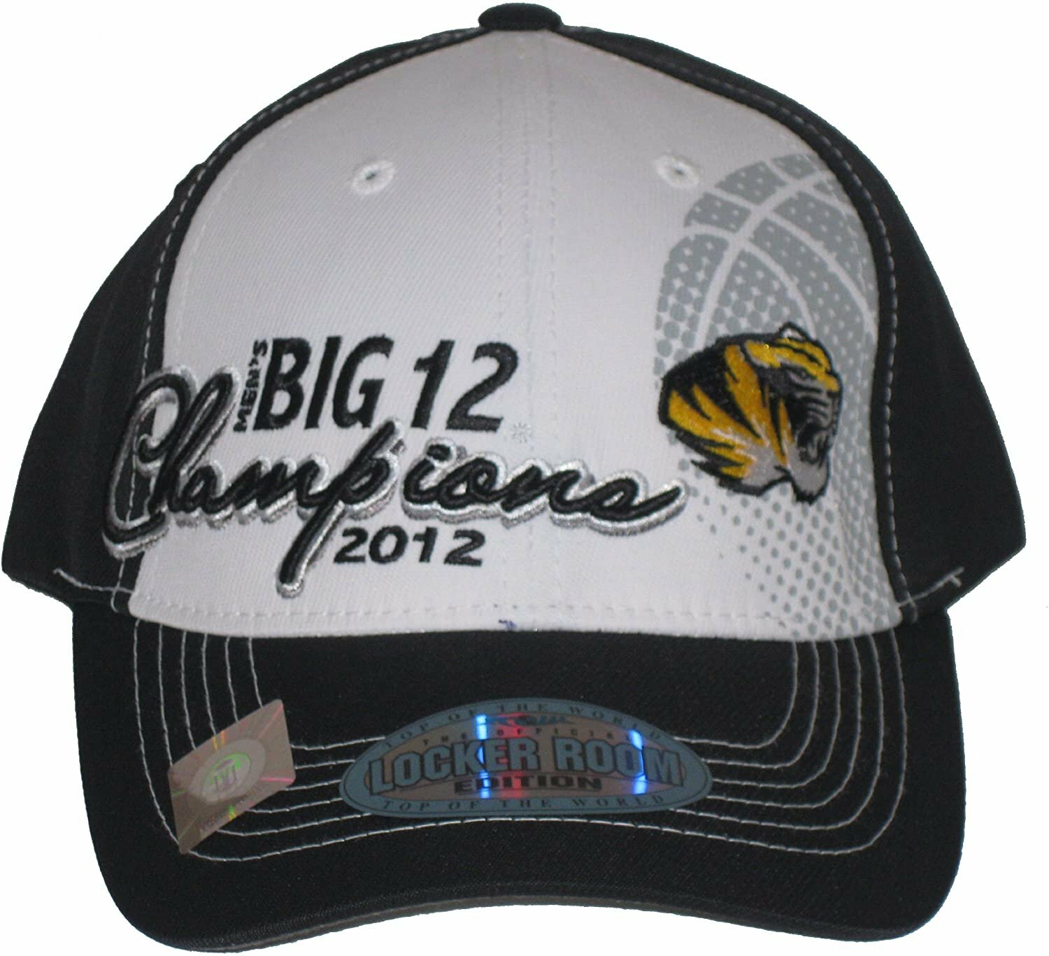 NCAA Missouri Mizzou Tigers Big 12 Champions 2012 Black & White ...