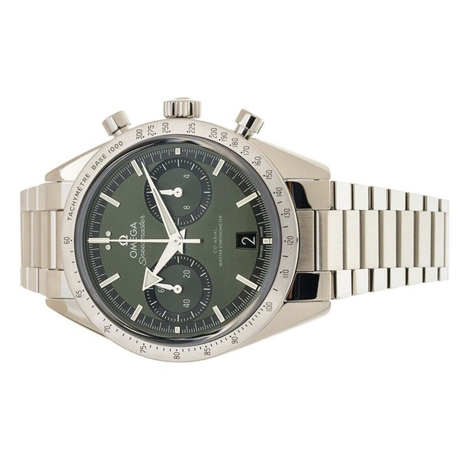 Omega Speedmaster '57 Green Chronograph 40.5mm 332.10.41.51.10.001 | eBay
