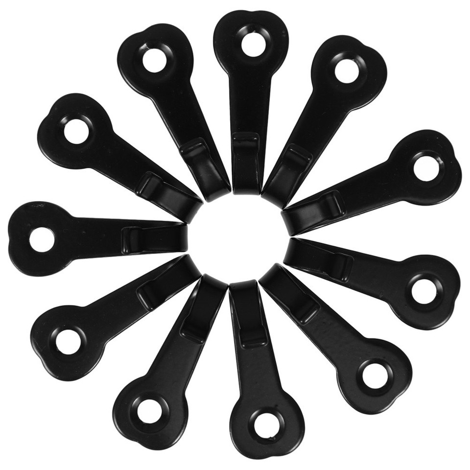 10pcs Metal Wall Hooks Set Heavy Duty Hanging Hooks for Bathroom ...