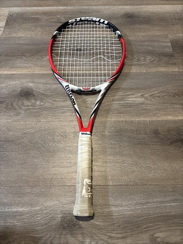 Wilson Steam BLX 99S Tennis Racket Racquet 99 sq in Crazy Spins 4 3/8 ...