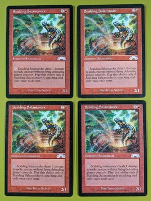 Scalding Salamander x4 Exodus 4x Magic the Gathering MTG | eBay