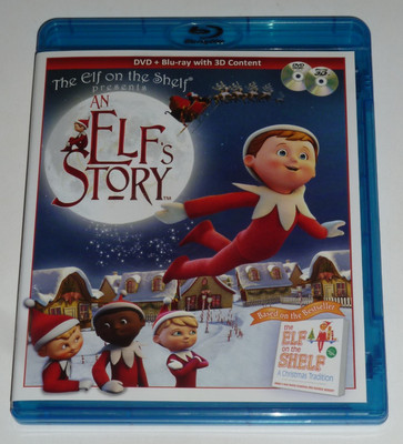 Elf on the Shelf: An Elf's Story Blu-Ray 3D & DVD a Christmas cartoon ...
