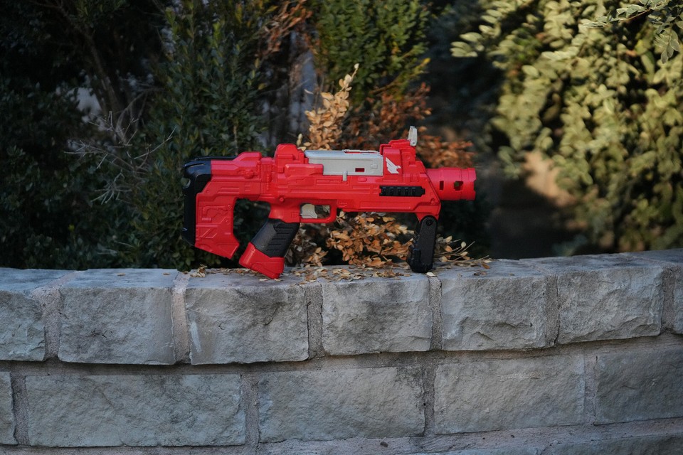 HALO Mattel BoomCo UNSC SMG BLASTER GUN RED (Used) | eBay