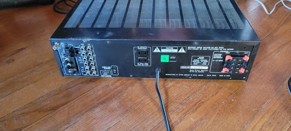 JVC RX-450 Computer Controlled Receiver With Equalizer As-is | eBay
