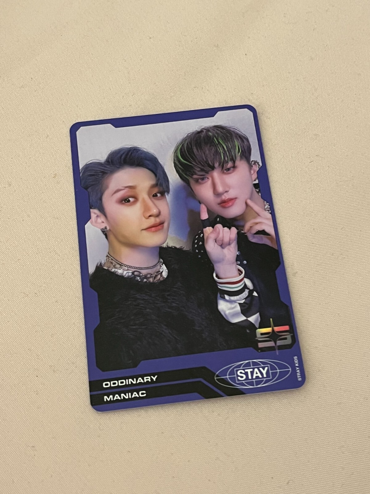 STRAY KIDS SKZ ODDINARY PHOTOCARD SCANNING BLUE UNIT PC US SELLER | eBay