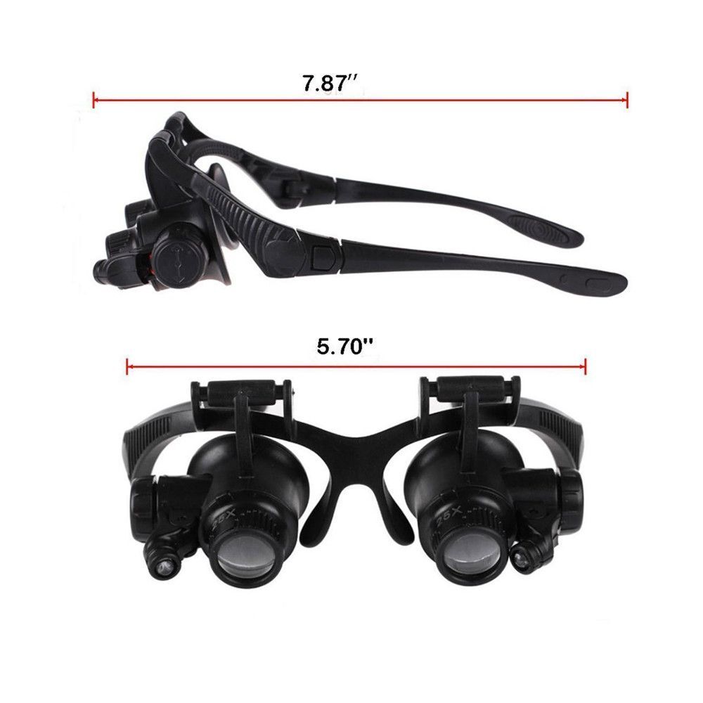 Observe Watch Repair Tool Jeweler microscope LED Magnifier Magnifying ...