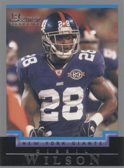 2004 Bowman - Gibril Wilson #126 (RC) for sale online | eBay