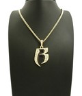 NEW 'R' RUFF RYDERS PENDANT & 24" VARIOUS CHAINS HIP HOP NECKLACES ...