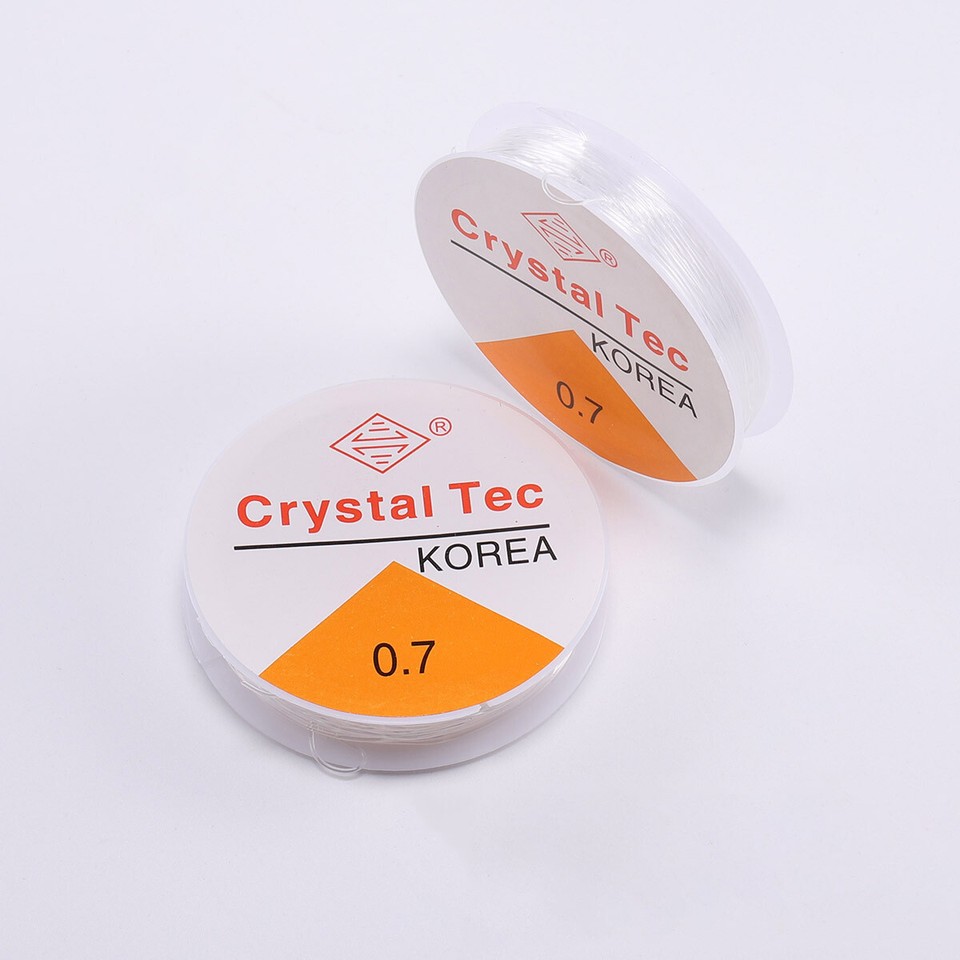 1pc Transparent Elastic Crystal Cord For Jewelry Making Beading ...