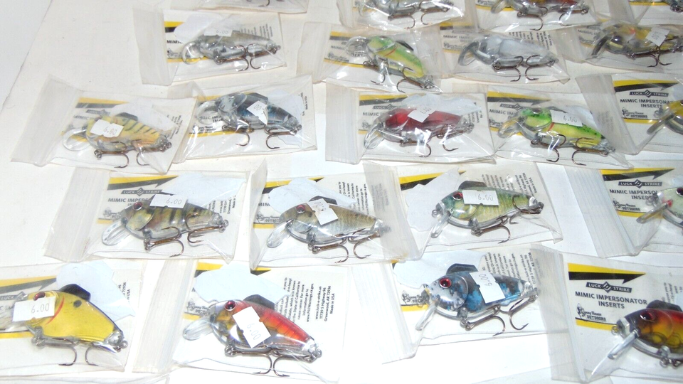 3 Jimmy Houston Fishing Lure Lot Casting,Crankbait Jerkbait Stickbait 3 ...