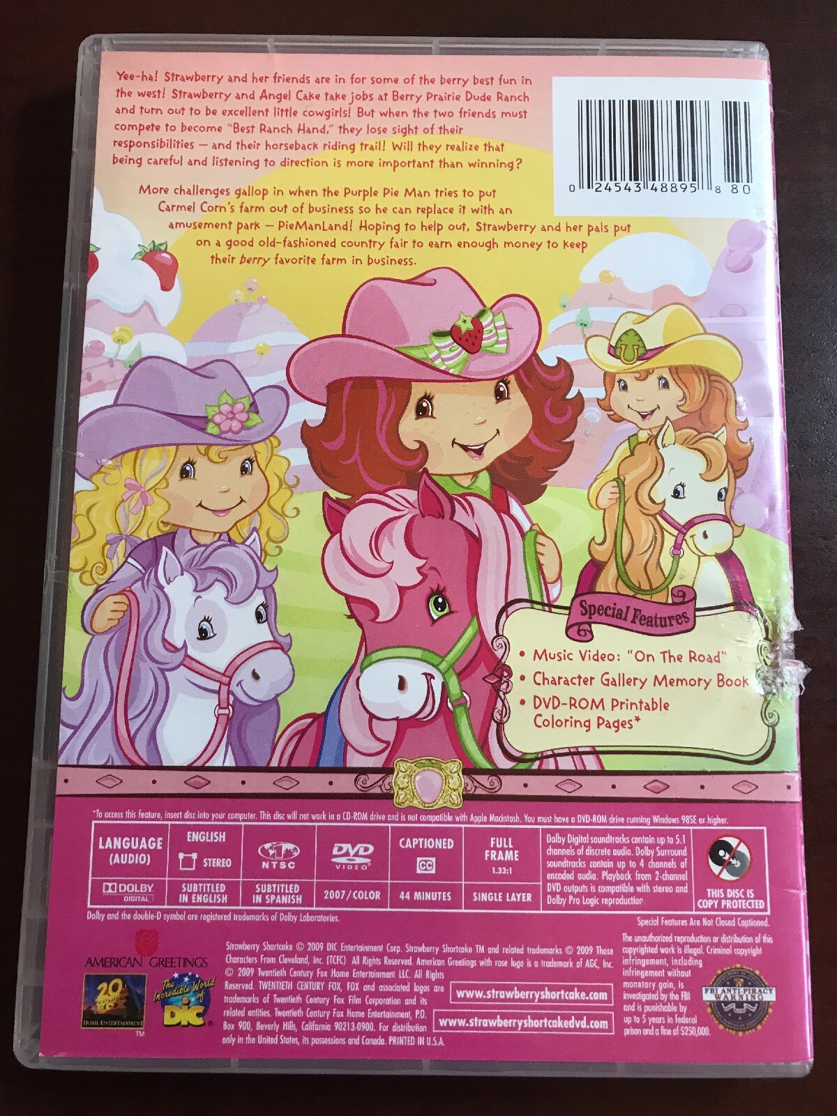 Strawberry Shortcake - Big Country Fun (DVD, 2008) 24543488958| eBay