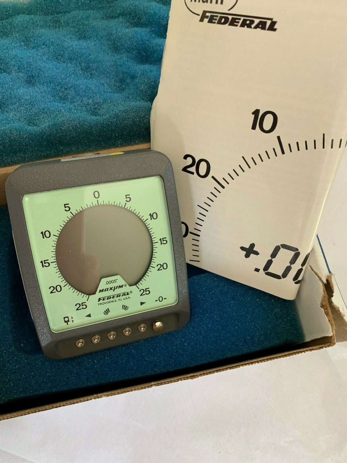 Federal Maxum Digital Electronic Indicator DEI-72110 D9 | eBay