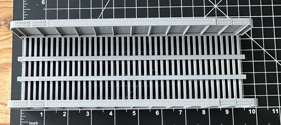 HO Scale Steel Girder Bridge Version 2 Highly Detailed | eBay
