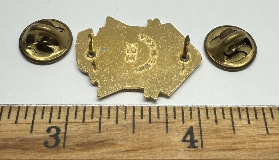 US Army 128th Infantry Regiment Crest Les Terribles Badge Pin (P36) | eBay