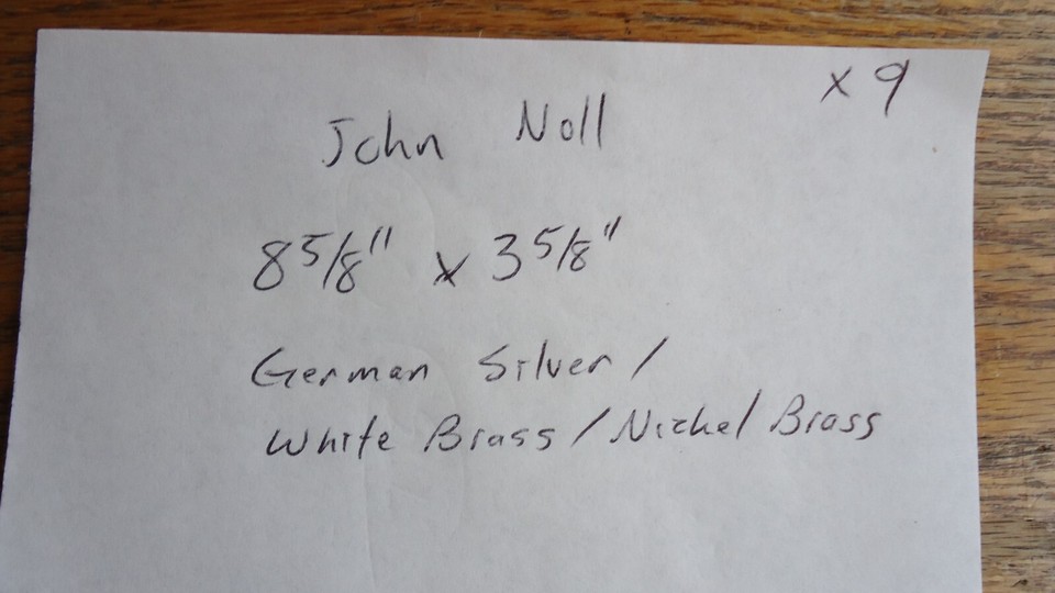 John Noll German Silver Patchbox for Pennsylvania/Kentucky Longrifle ...