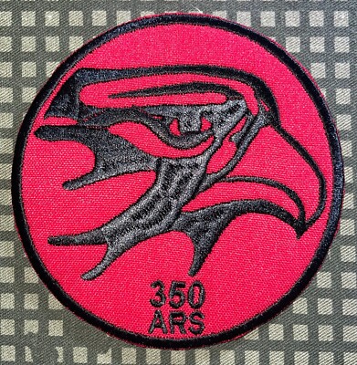 USAF 350th ARS Air Refueling Squadron patch Hook & Iron-On Repro New ...
