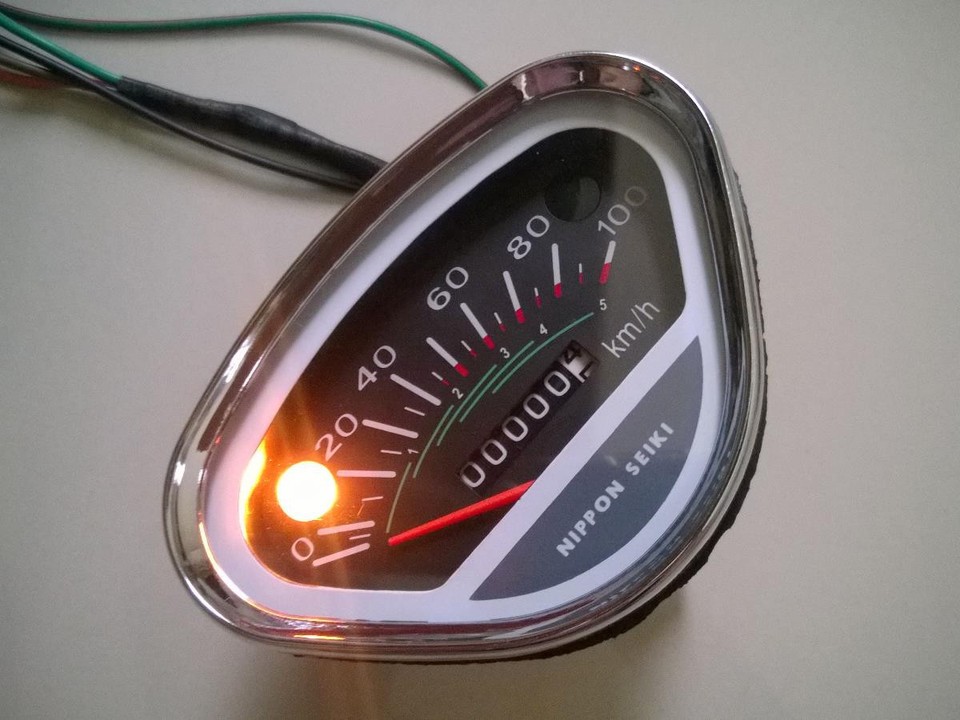 Honda CS90 S90 CL90 ST70 CF50 CL70 SL90 SS50E C320 TT50 Speedometer ...
