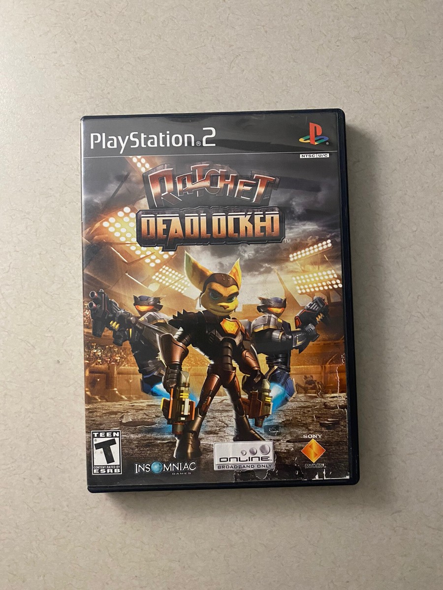 Ratchet Deadlocked Sony Playstation 2 Game