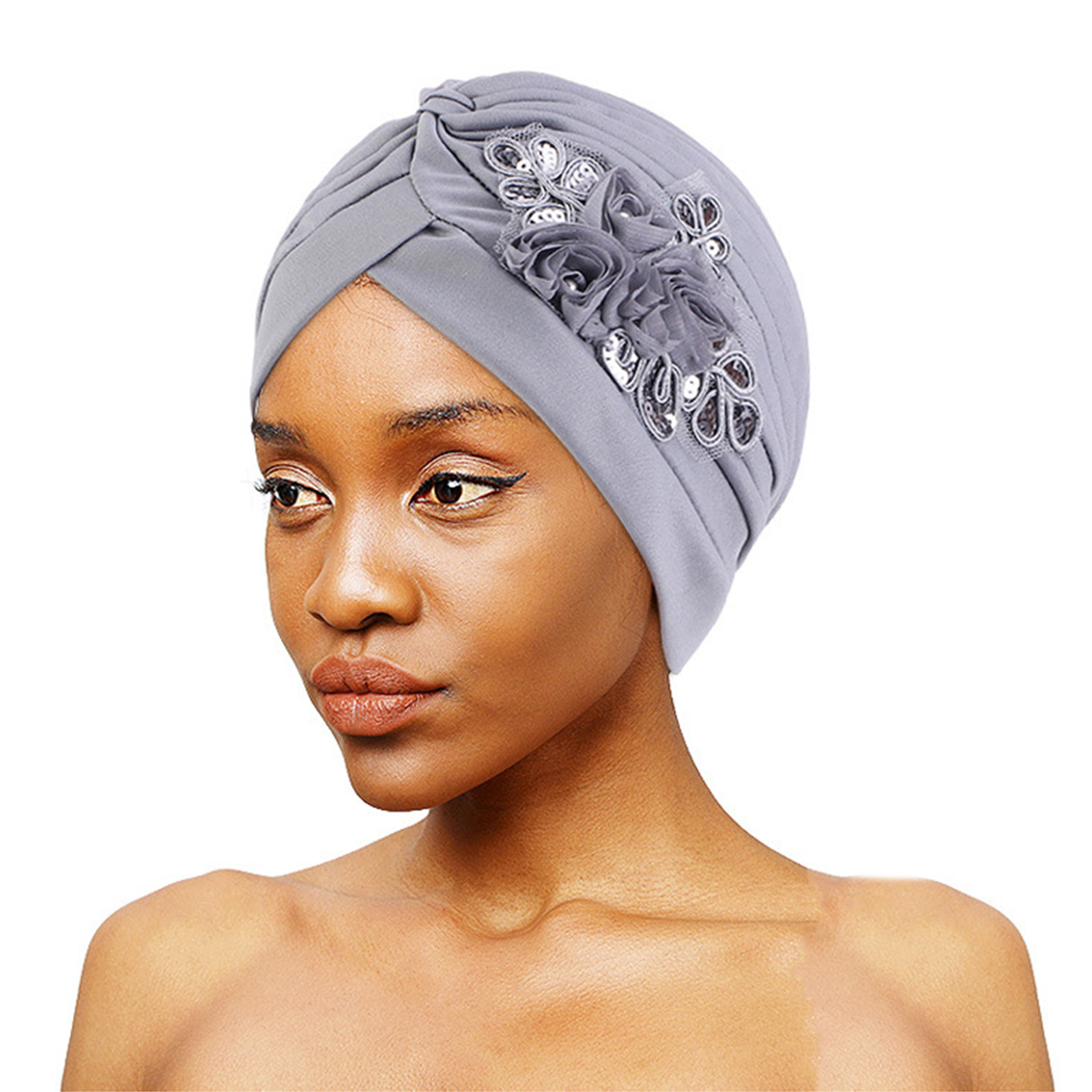 Turban Hat Tear-resistant Decoration Outdoor Ethnic Style Women Hat ...