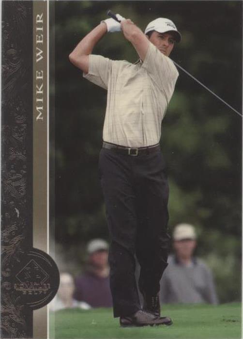 2005 SP Signature - Mike Weir #4 for sale online | eBay
