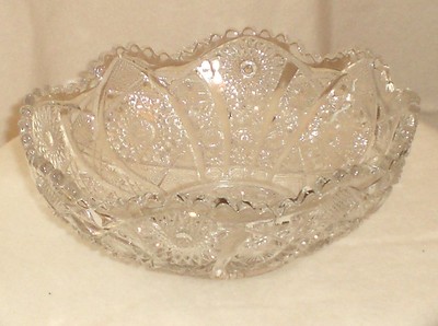 Glassware - Glass Daisy And Button Pattern