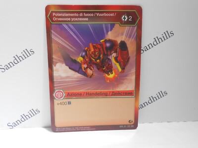 Bakugan Fire Boost Action Card - International - IDR 91 CO BB | eBay