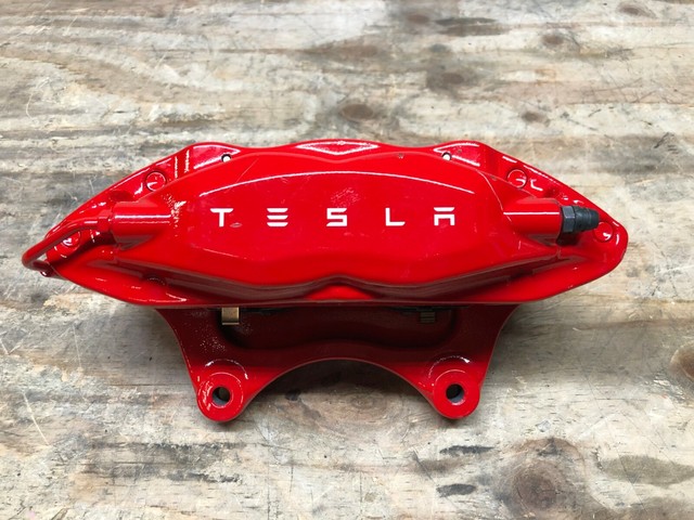 2012-2015 Tesla Model S Performance Right Front Red Brake Caliper #1569 ...