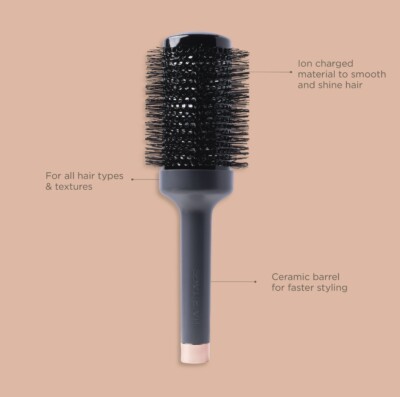 hairitage Round we Go Ceramic + Ion Thermal 54mm Round hair brush | eBay