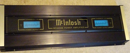 REFURBISHED OLD SCHOOL MCINTOSH MC4000M AUDIOPHILE AMP RARE .005% THD ...