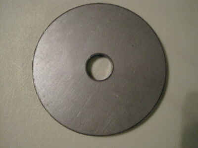 1/4" Steel Plate, Disc Shaped, 4.5" OD x 1" ID, .250 A36 Steel, Round ...
