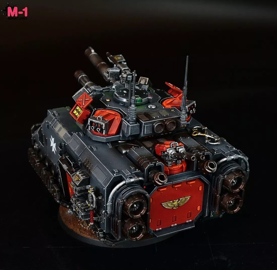 Warhammer 40k Primaris Marines Black Templars Repulsor Executioner M1 ...
