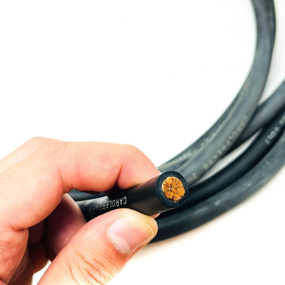 20 ft Carolprene 2GA Welding Cable 2W283 Premium-Grade EPDM Rubber ...