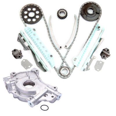Timing Chain Oil Pump kit For FORD F-150 4.6L V8 SOHC VIN Code "6" "W ...