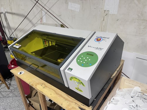 Roland LEF2-200 versa UV flatbed printer for product customization. | eBay