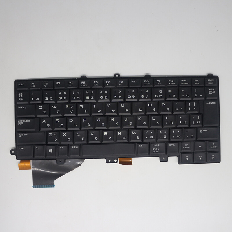Alienware M14x Rainbow Keyboard