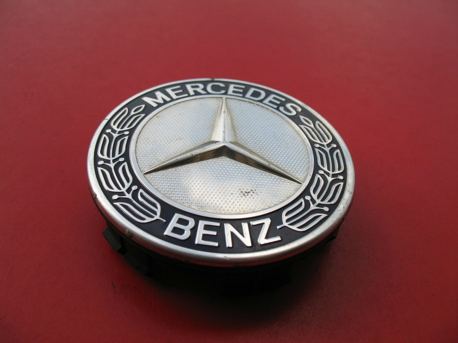 MERCEDES (1) WHEEL RIM HUB CAP HUBCAP CENTER COVER PLUG 1714000125 USED ...