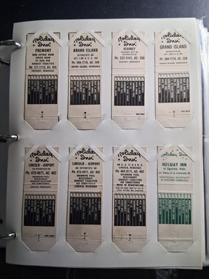 Vintage Holiday Inn Matchbook HUGE Lot Of 800+ Matchbook Covers Ads R ...