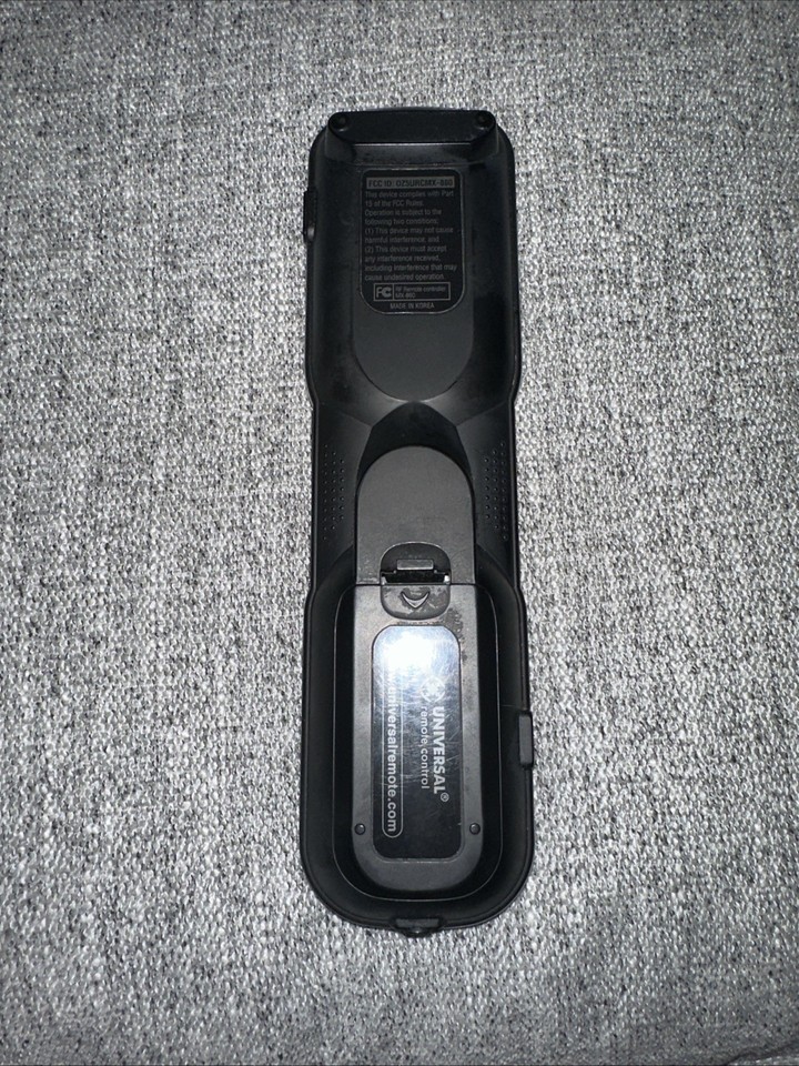 URC MX-880 Universal Remote & 2 Batteries W/Charger And MRF-260 Base ...