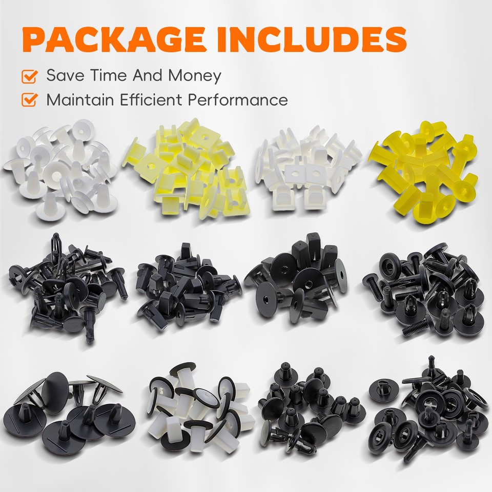 For Toyota 4Runner Fender Door Hood Bumper Car Trim Clips Body Retainer ...