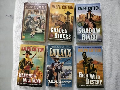 Ralph Cotton Westerns Paperback Lot (Lot of 6 Books) Fine To Ex ...