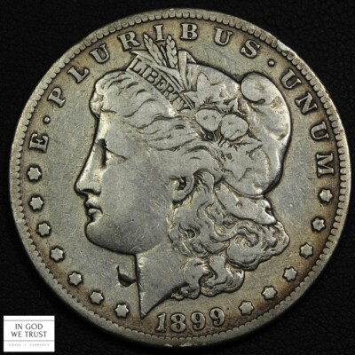 1899 S Morgan Silver Dollar $1 - Cleaned | eBay