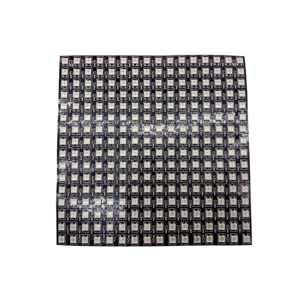 8x8/16x16/8x32cm WS2812B RGB LED Individually Addressable Pixel Panel ...