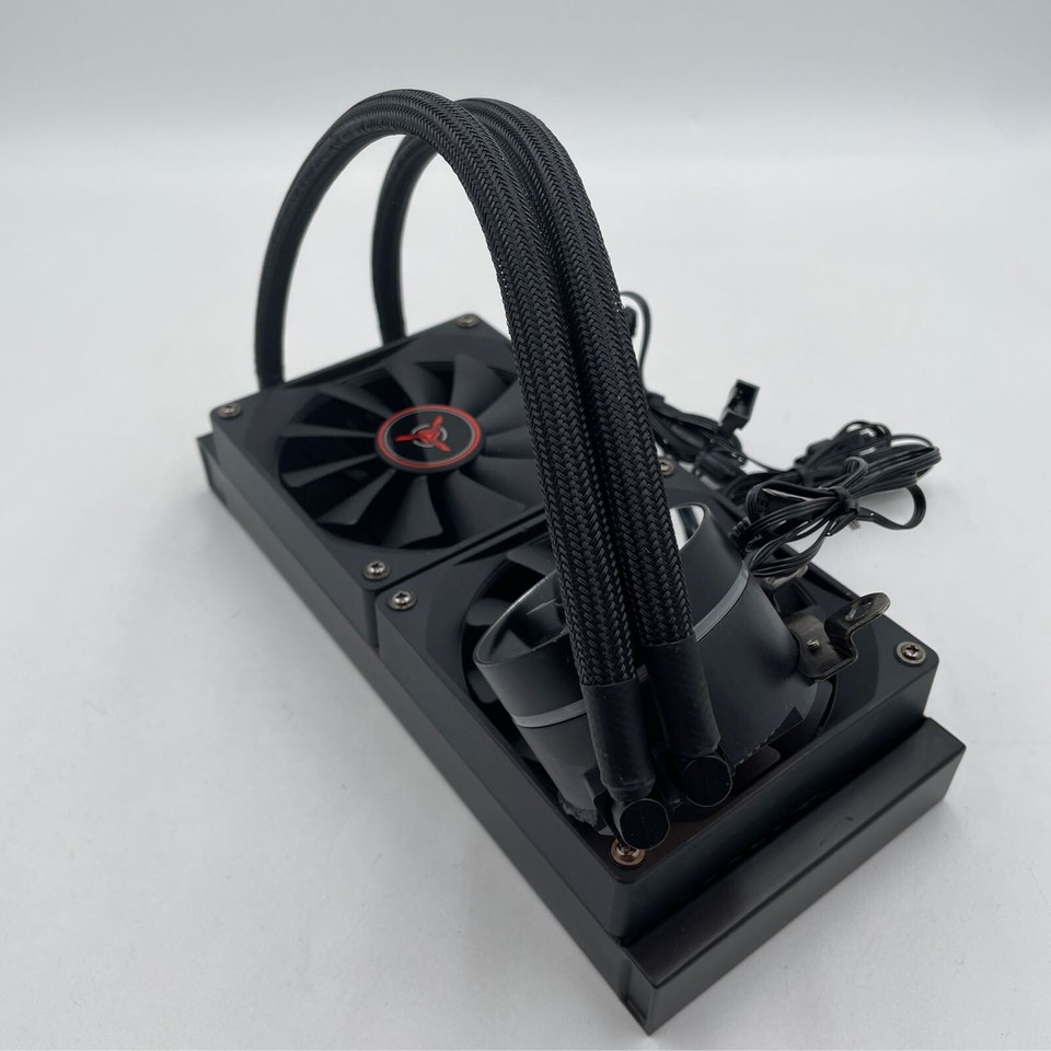 Skytech AIO CPU RGB Liquid Cooler Black 240MM | eBay