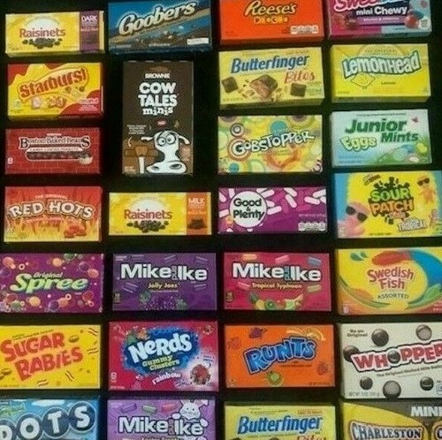 Movie Candy Box Dimensions