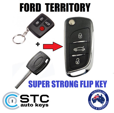 COMPLETE REMOTE FLIP KEY SUITS FORD TERRITORY SY SZ SUPER STRONG 2005 ...