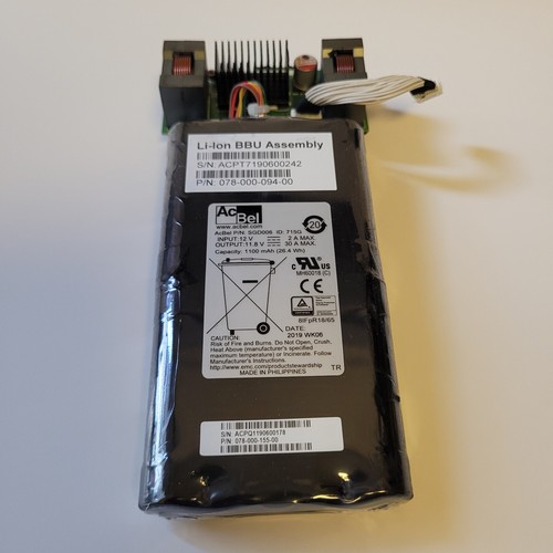 078-000-155-00 – EMC Unity 300 / 400 / 500 / 600 BBU Battery 078-000 ...