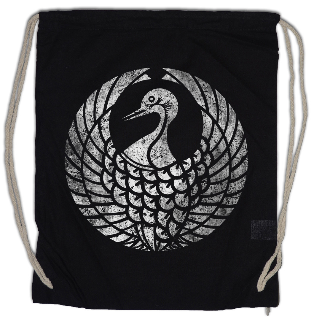 MORI CLAN MON Drawstring Bag Shogun Samurai Ninja Flag Sign | eBay