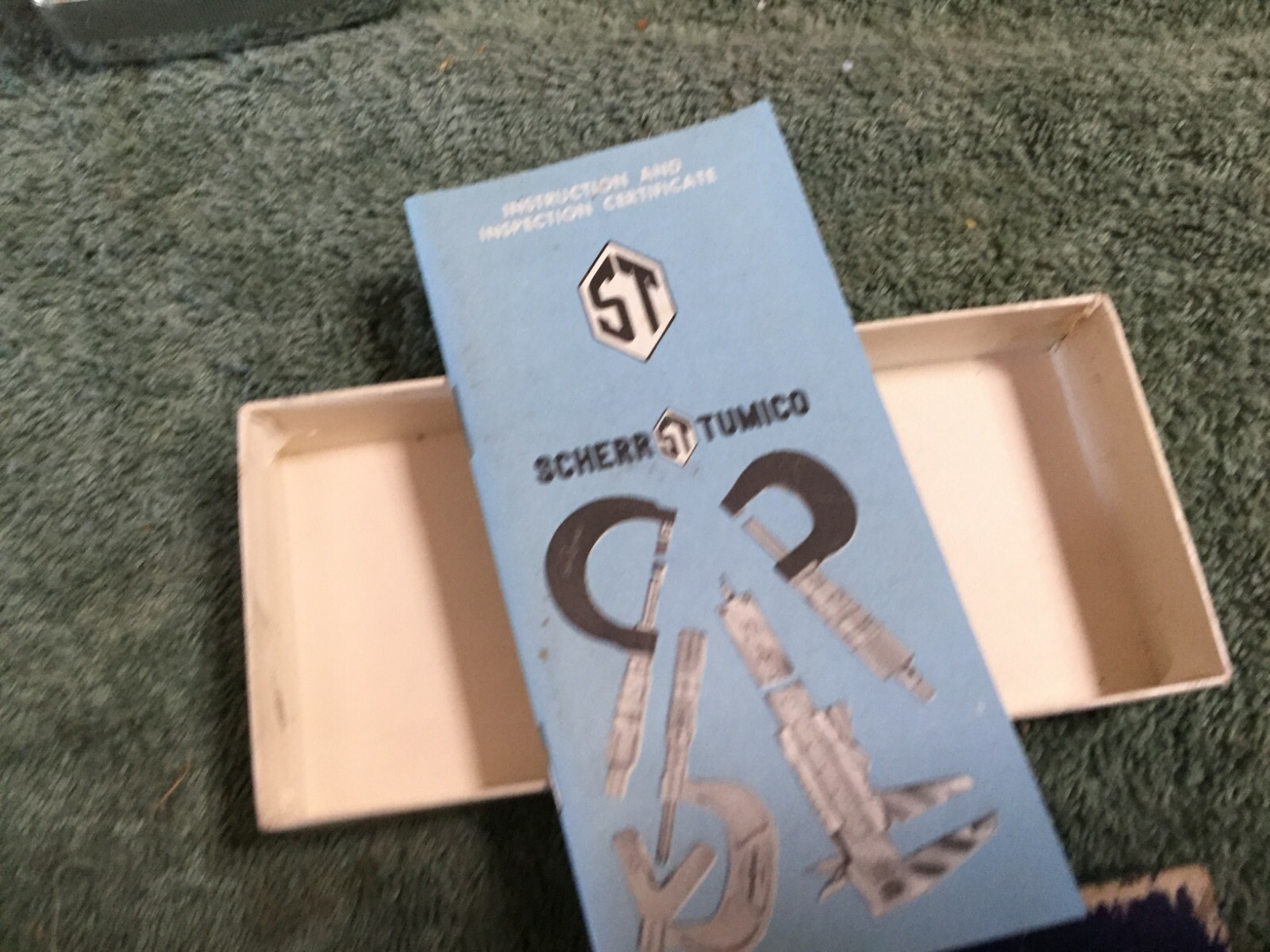 Scherr-Tumico Empty Micrometer Box W-46 | eBay